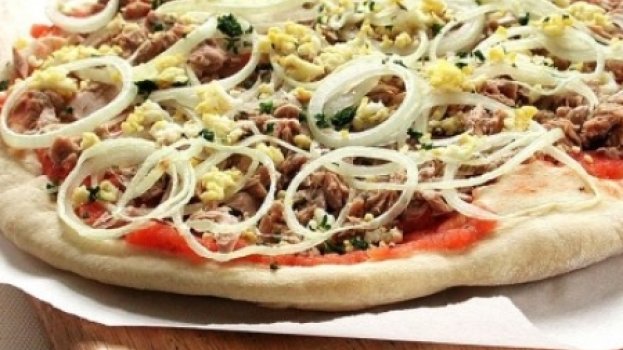 Receita de Pizza de Atum | CyberCook Receita de Pizza de Atum | CyberCook