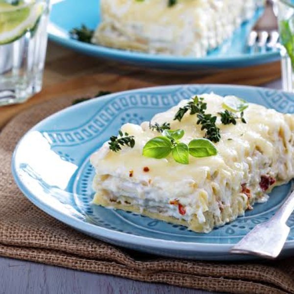Receita de Lasanha de Queijo e Presunto Muito R Receita de Lasanha de Queijo e Presunto Muito R